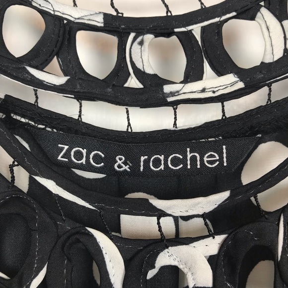 Zac & Rachel | Tops | Zac And Rachel Fun Polka Dots Top | Poshmark